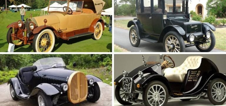 Vintage Electric Cars: Rediscovering the Pioneers of the Past