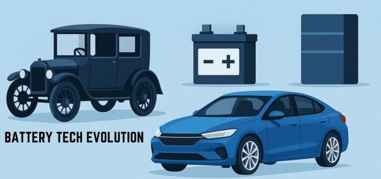 Battery Tech Evolution: EV Batteries Then and Now!