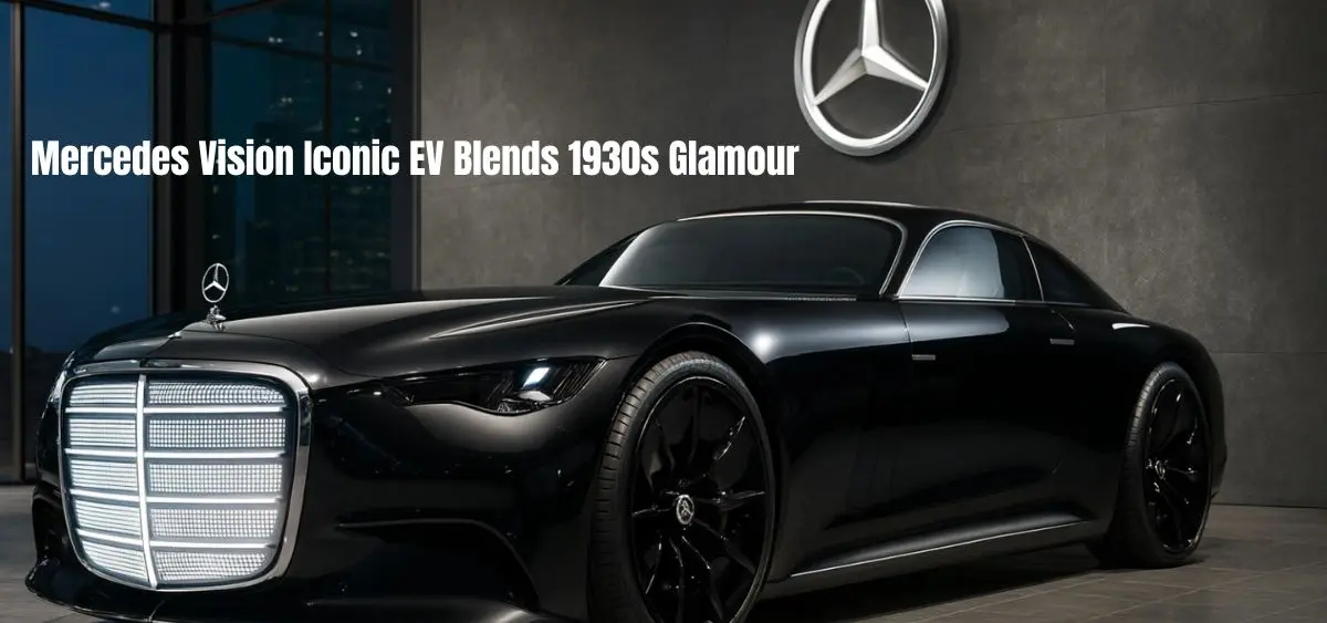 Mercedes Vision Iconic EV Blends 1930s Glamour with Future Tech