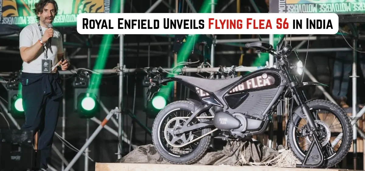 Flying Flea S6 Royal Enfield Unveils Second Electric Motorcycle In India